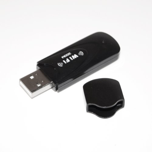 300M Mini USB Wireless LAN Card WiFi Wireless Adapter LAN Network ...