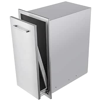 Amazon.com: PUNCTN Outdoor Kitchen Drawers 14Wx27Hx20D Inch Trash ...