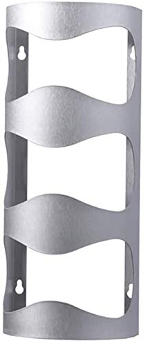 Red Wine Rack Stainless Steel Wall-mounted Wine Rack 3 Layers 4 Layers ...
