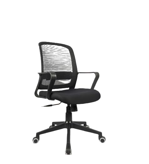 Kosmic Modular Furniture Ergonomic Mid Back Mesh Office Chair | Lumbar ...