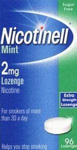 Nicotinell Lozenge Mint 2Mg 96 Pack : Amazon.co.uk: Health & Personal Care