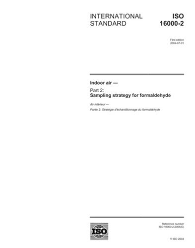 ISO 16000-2:2004, Indoor air - Part 2: Sampling strategy for ...