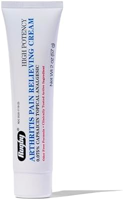 Amazon.com: Rugby High Potency Capsaicin 0.075% Cream - Pain Relief ...
