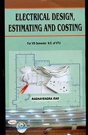 Amazon.in: Buy Electrical Design Estimating & Costing For 8Th Sem Be Of ...