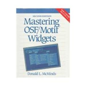Buy Mastering OSF/Motif™ Widgets Book Online at Low Prices in India ...