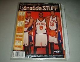 NBA inside stuff February/March 1995 Issue Shaq cover: Barry Gossage ...