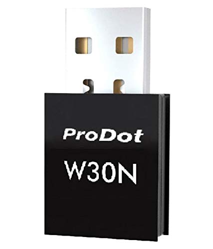 Prodot W30N WiFi Dongle 300 Mbps Mini Wireless Network USB Wi-Fi ...