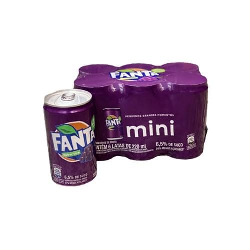 Pack de FANTA UVA LT 220ML 6 unidades : Amazon.com.br: Alimentos e Bebidas