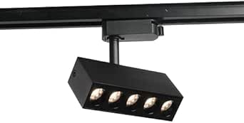 10W SMD LED Track Lighting L Type(2-Line) System Rail Track Light ...