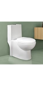 Hindware One-piece Flora Floor Mount Western Commode for Bathroom ...