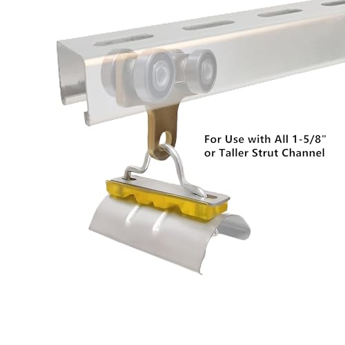 4 Wheel Cable Trolley System，Unistrut Trolley Roller Four Bearing ...