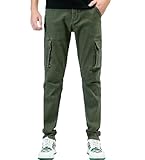 ・ブランド:Ｆ ｆａｓｎｌｉｄｏ・[生地]上質コットン素材で、弾力性があり、肌に優しく、裁縫がしっかりしていて、適度な厚さでカーゴパンツ メンズとして春夏秋冬どちらでも着ることができます。・[ポイント]ズボンの両側に深いポケットがあるデザイ...