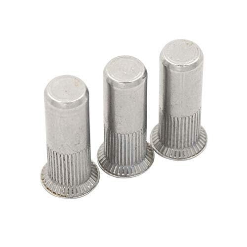 Steel Blind Rivet Nut Assortment Kit - Carbon Steel, Knurled ...