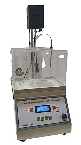 DISSOLUTION TEST APPARATUS (SINGLE UNIT) DIGITAL TIMER & TEMPERATURE ...