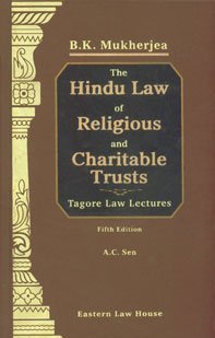 Amazon.in: Buy The Hindu Law of Religious and Charitable Trusts (Tagore ...