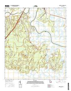 Amazon.com: Dover Bluff, Georgia topo map by East View Geospatial, 1:24 ...