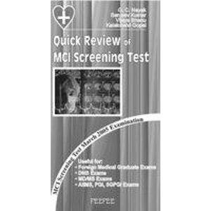 Amazon | MCI Screening Test | Nayak, G.C. | Public Health
