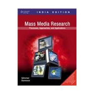 Mass Media Research: Processes, Approaches and Applications : Ph.D ...