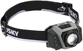 Amazon.com: Husky 600 Lumens Dual Power Twist to Focus Rechargeable ...
