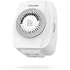 Amazon.com: TiFFCOFiO Indoor Mechanical Outlet Timer, 3 Prong Timers ...