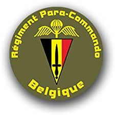 Stickers-para-commando brigade belges parachutistes heer unité ...