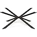 Amazon.com: L 53'' x W 26''x H 28'' Heavy Duty Spider Style Table Bases ...