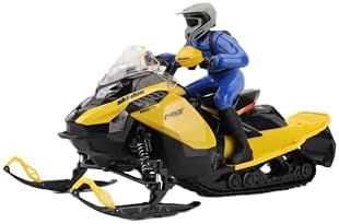 Remote-controlled Ski-doo snowmobile with rechargeable battery