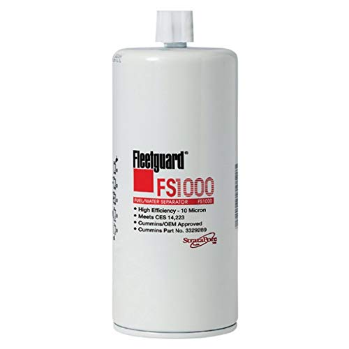 Snapklik.com : Fleetguard FS1000, Diesel Fuel Water Separator