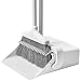 Amazon.com: Upgrade Double Comb Broom and Dustpan Set for Home Upright ...