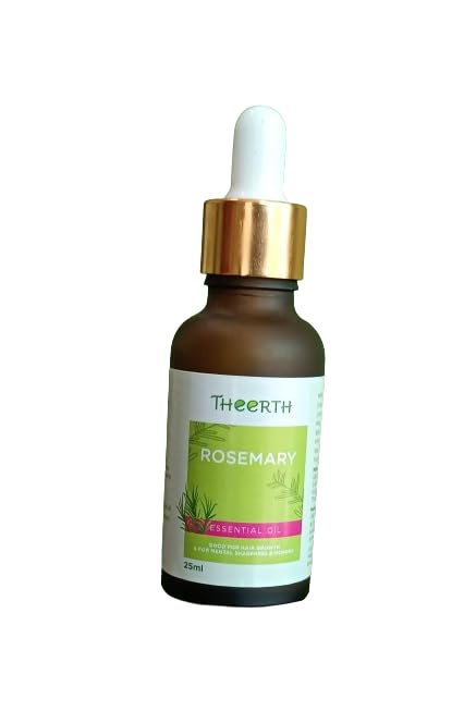 Buy Theerth Rosemary Essential Oil - 100% Pure & Natural | Promotes ...