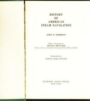 History of American steam navigation: Morrison, John H: 9781199347060 ...