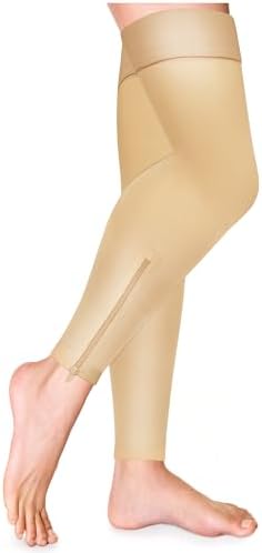 Amazon.com: Truform Zipper Compression Stockings, 15-20 mmHg, Medical ...