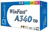 GF Leadtek WINFAST A340TD FX5200 AGP 8 x 128 MB DDR Tarjeta gráfica DVI ...