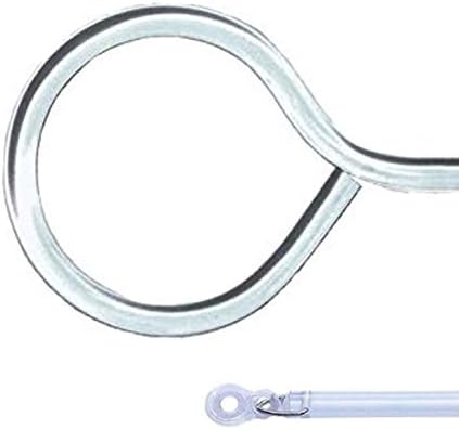 Amazon.com: 48" Acrylic 4" Loop Easy-Grab HANDICAP DRAPERY BATON ...