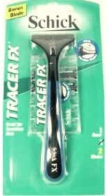 Schick Tracer FX Sport Razor Handle 2 cartridge included (for Men): Buy ...