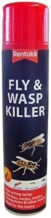 Rentokil 3 x Fly & Wasp Killer Spray 300ml : Amazon.co.uk: Garden