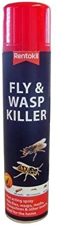 Rentokil 2 x Fly & Wasp Killer Spray 300ml : Amazon.co.uk: Garden
