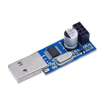 Amazon.com: CH340 CH340T NRF24L01+ USB to Serial Port Adapter Board 2 ...