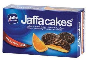 Amazon.com: Jaffa Cakes - Biscuit and Jelly Covered Chocolate 300g ...