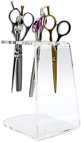 Amazon.com: Tujuna Professional Salon Scissors Holder Racks Barber Shop Shears Stand Organizer ...