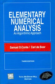 Amazon.in: Buy ELEMENTARY NUMERICAL ANALYSIS Book Online at Low Prices ...