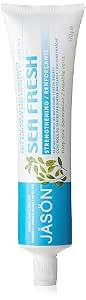 Amazon.com : Jason Sea Fresh Strengthening Fluoride-Free Toothpaste ...