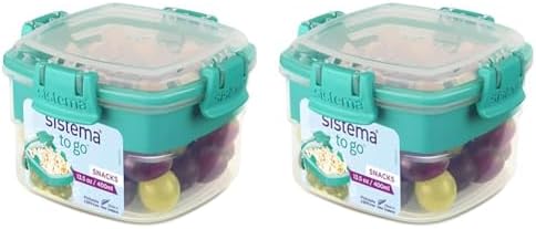 Sistema Snacks TO GO Food Storage Container, 400 ml, Small Snack Pot ...