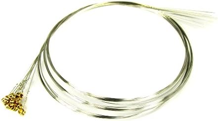 Amazon.com: 12-pack 10ga. (.010") Plain Steel/Unwound Guitar Strings ...