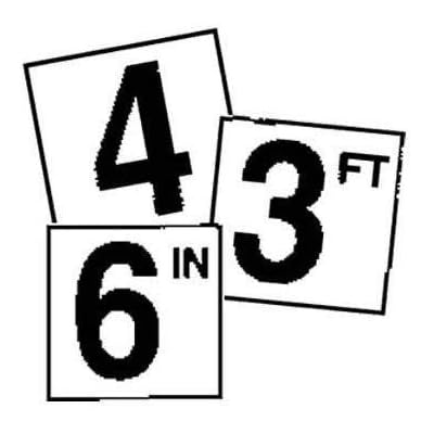 In-Ground Pool 4 Ft Ceramic Depth Marker - 6x6 Maroc | Ubuy