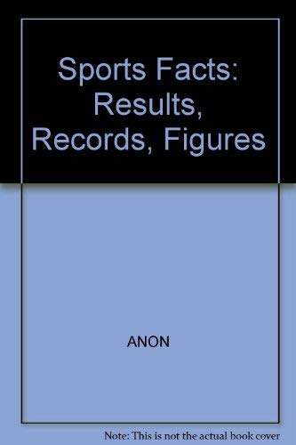 Sports Facts 1979: Edge, Graham and Keith Walmsley. (editors ...