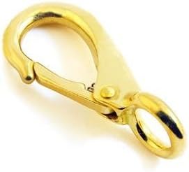 Amazon.com: Brass 2 1/8" Fast Eye Snap Hook : Industrial & Scientific