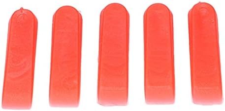 1000Pcs Tile Leveling System Wedges 0.2in PE Red Wear Tiles Leveler ...