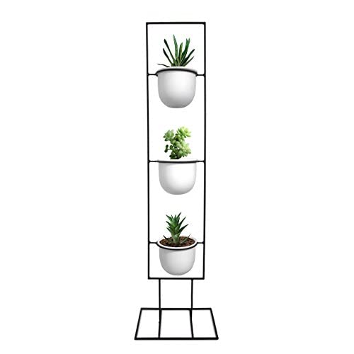 Unique Lifestyle Indoor Metal vertical plant stand with 3 stair ...