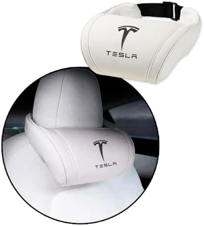 Amazon.com: CoolKo Tesla Model S X 3 Y & Cybertruck Car Headrest Neck ...